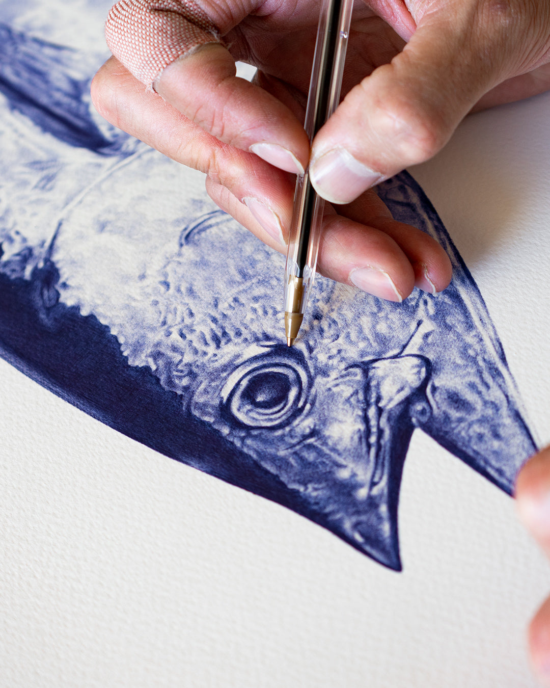 Longtail Tuna Art Print | Fish Art — Malosi – Malosi Studio