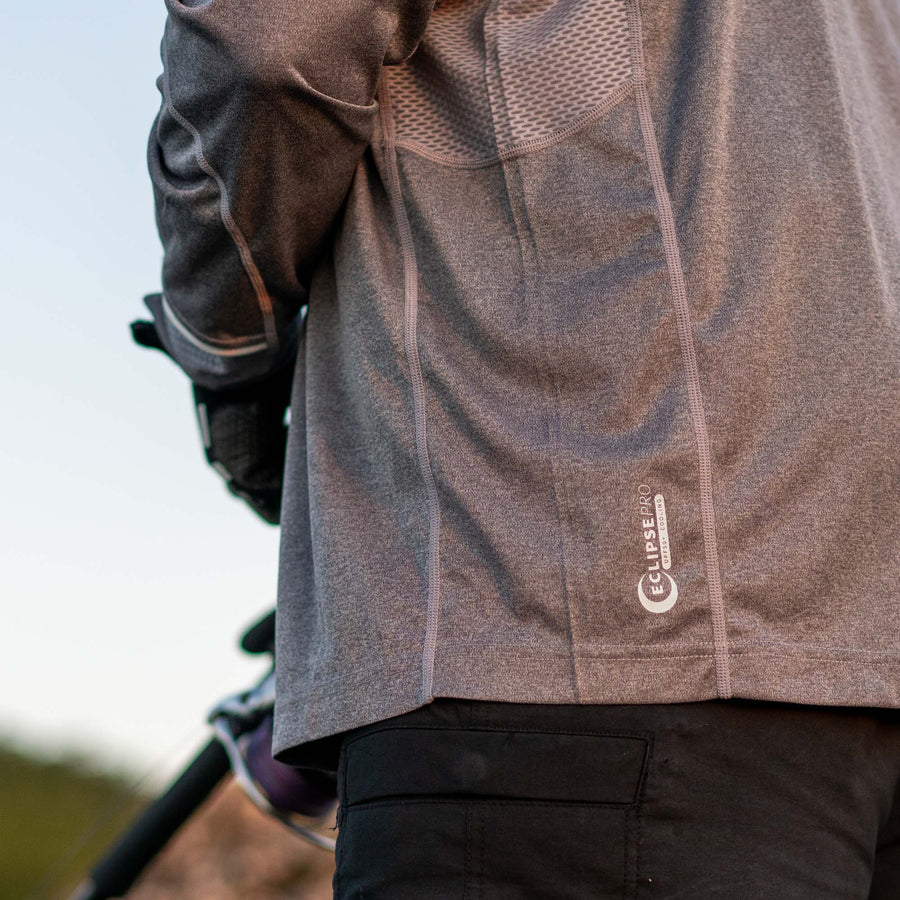 Eclipse Pro Grey | UPF50+ Fishing Shirt — Malosi – Malosi Studio